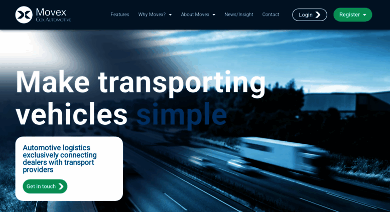 Access movex.co.uk. Movex