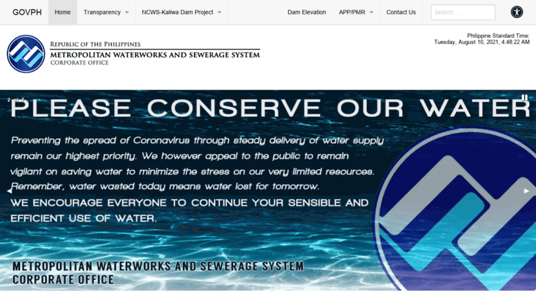 Access Ph Metropolitan Waterworks And Sewerage System
