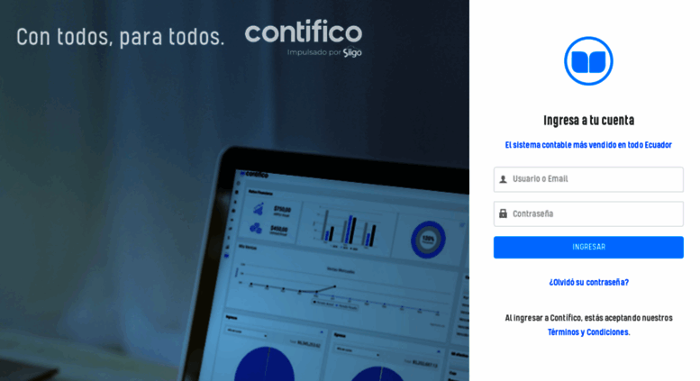 Access mx1.contifico.com. Contifico