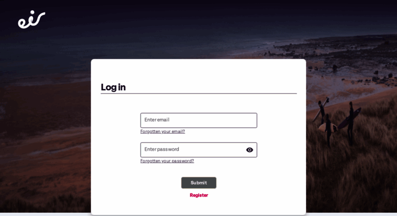 Access my.eir.ie. my eir