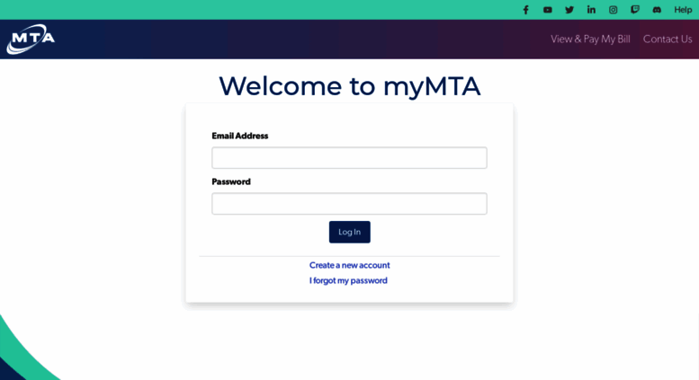 Access my.mtasolutions.com. myMTA