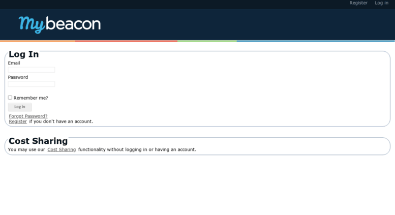 Access mybeacon.beaconhs.com. Log in - Beacon Portal