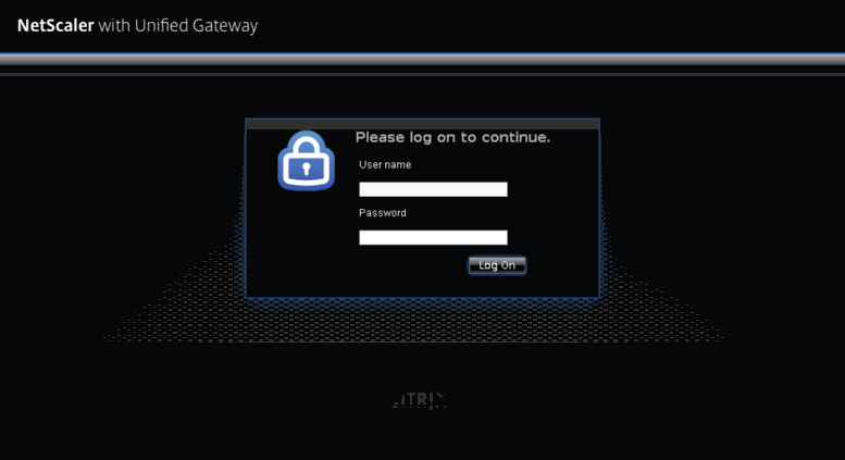 Access mydesktop.nyct.com. Netscaler Gateway