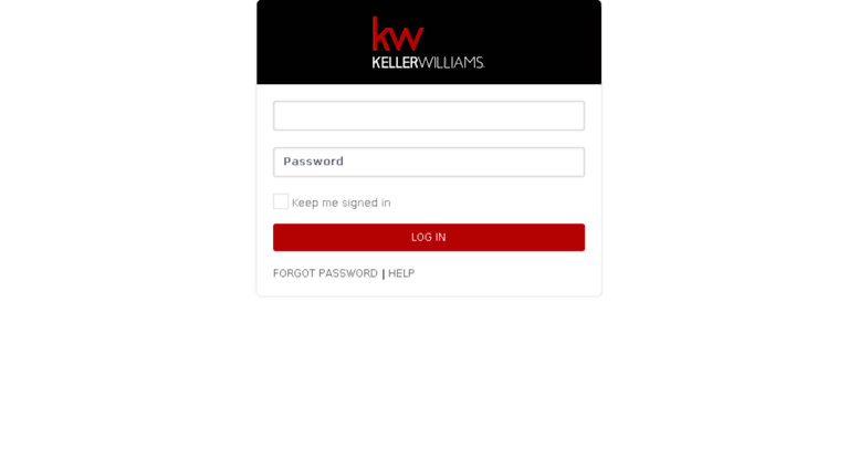 Access mykw.kw.com. Keller Williams