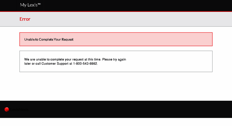 Access mylexis.lexisnexis.com. My Lexis™ - Sign In | LexisNexis