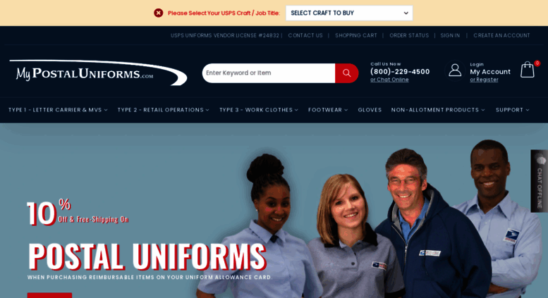 Access mypostaluniforms.com. Postal Uniforms | USPS Approved Uniforms ...