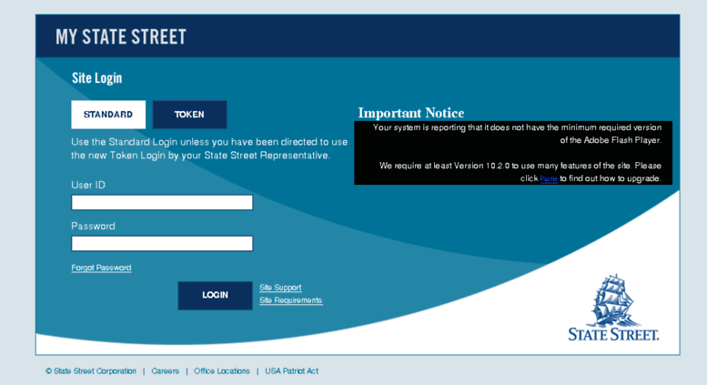 Access mystatestreet.com. MY STATE STREET