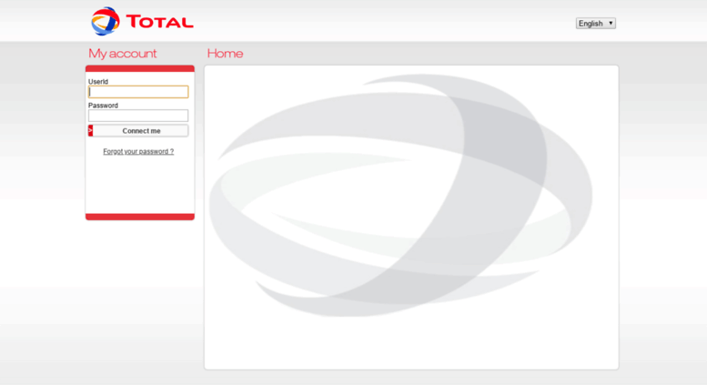 Access mytotalfuelcard.com. Extranet carte Total