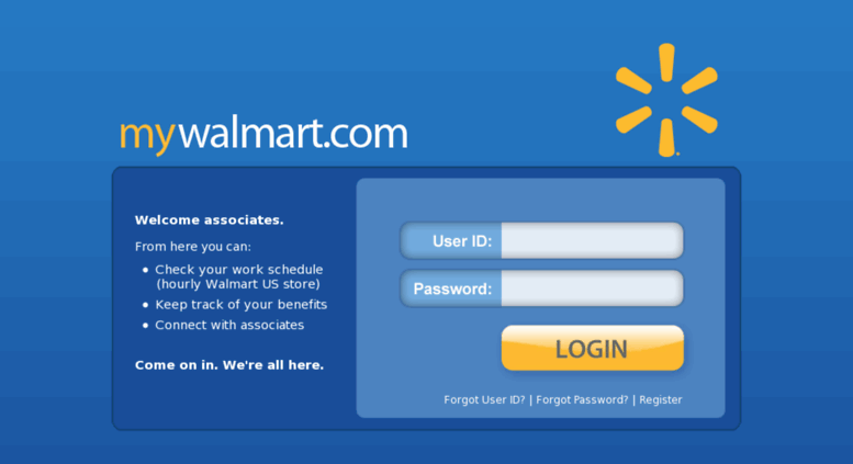 Access mywalmart.com. myWalmart.com - Associate Login