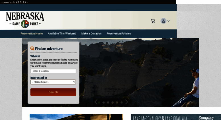 Access nebraskastateparks.reserveamerica.com. Campgrounds and Camping ...