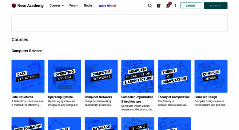 Access nesoacademy.org. Neso Academy