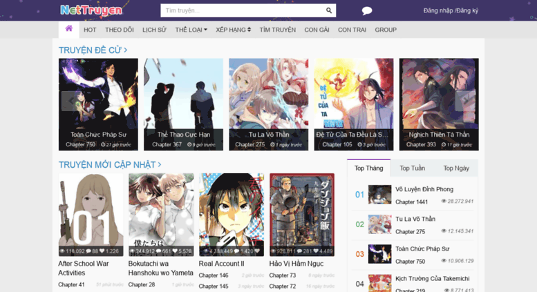 Access nettruyen.com. Đọc truyện tranh online - Truyện gì cũng có ...