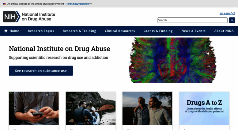 Access nida.nih.gov. National Institute on Drug Abuse (NIDA)