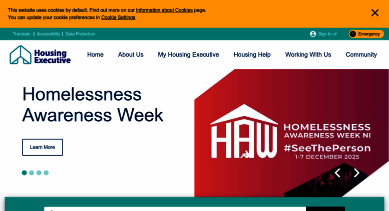 Access nihe.gov.uk. The Housing Executive - Welcome to the Northern ...