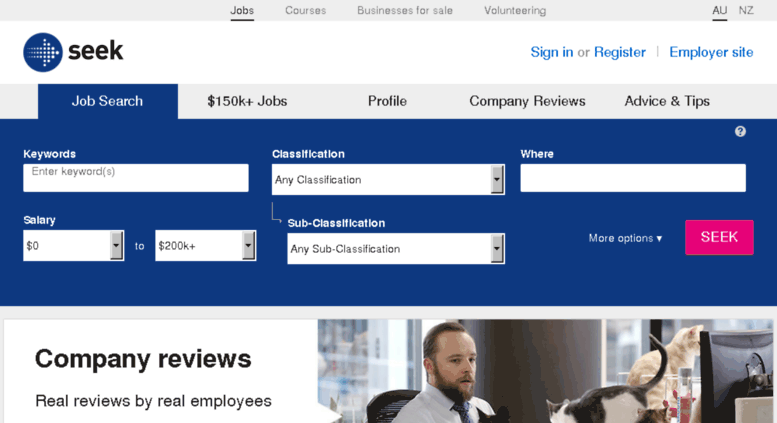 Access ninemsn.seek.com.au. SEEK - Australia's no. 1 jobs, employment ...