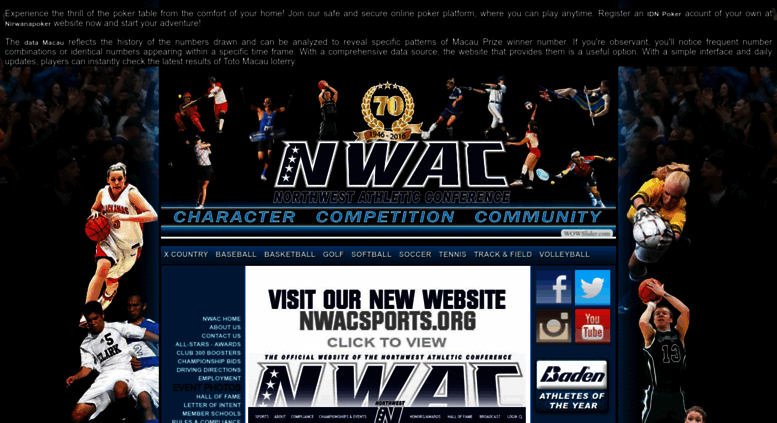 Access nwaacc.org. Archive Website: Northwest Athletic Conference | NWAC