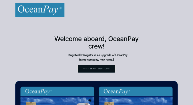 Access oceanpay.com. OceanPay