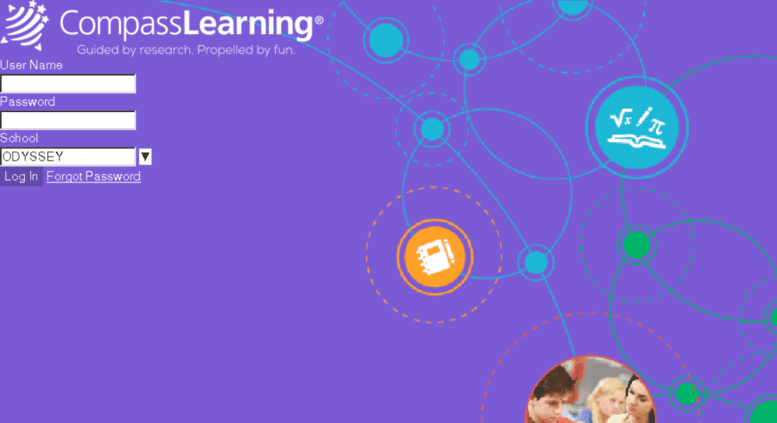 Access odyssey.k12northstar.org. CompassLearning Customer Login