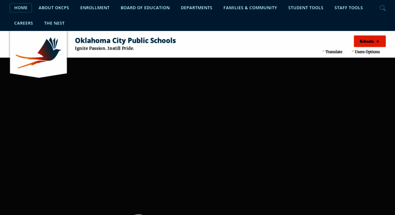 Access okcps.org. Oklahoma City Public Schools / Homepage
