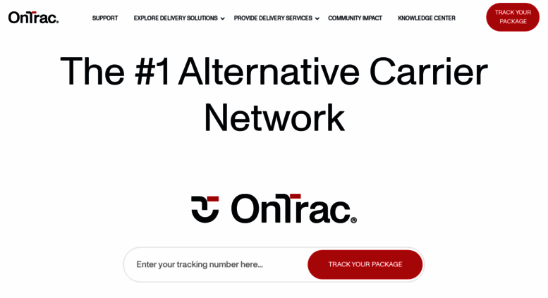 Access ontrac.com. OnTrac Shipping - On Time for Less in CA, AZ, NV, OR ...