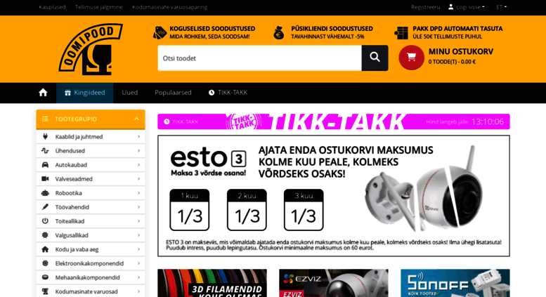 Access oomipood.ee. Oomipood | Elektroonikakomponentide, -seadmete ...