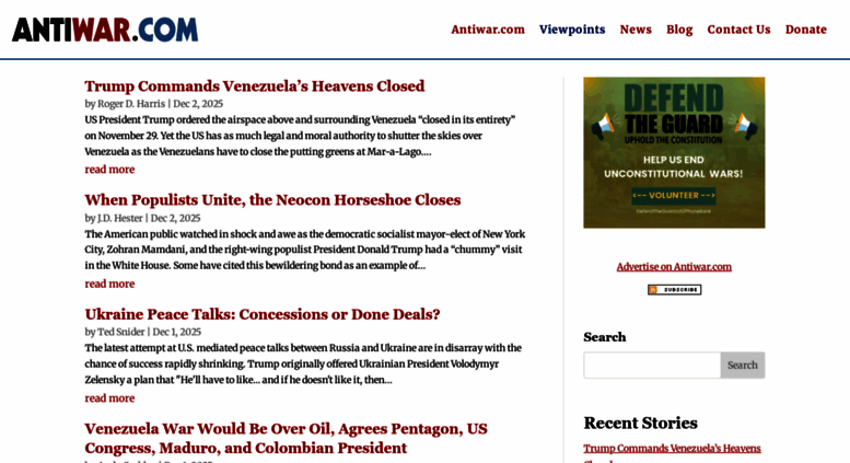 Access original.antiwar.com. Antiwar.com Original