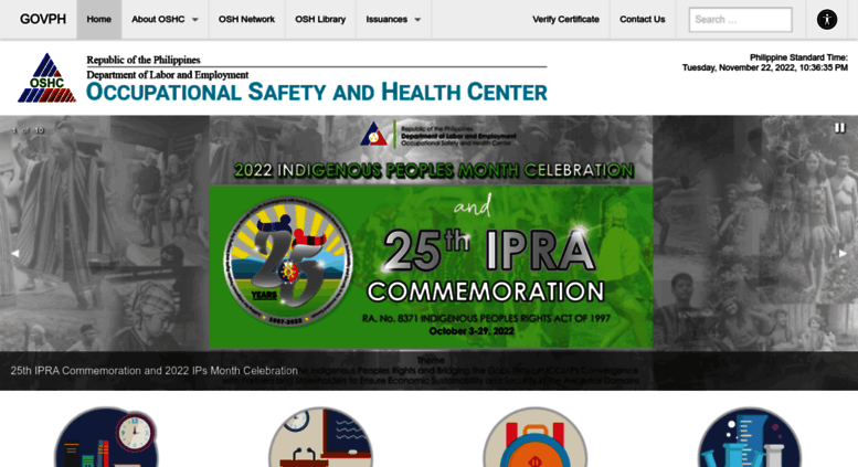 Access oshc.dole.gov.ph. Occupational Safety and Health Center | Ligtas ...