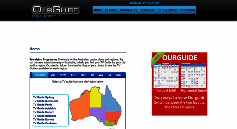 Access ourguide.com.au. TV Guide from Ourguide.com.au - Australia's TV ...