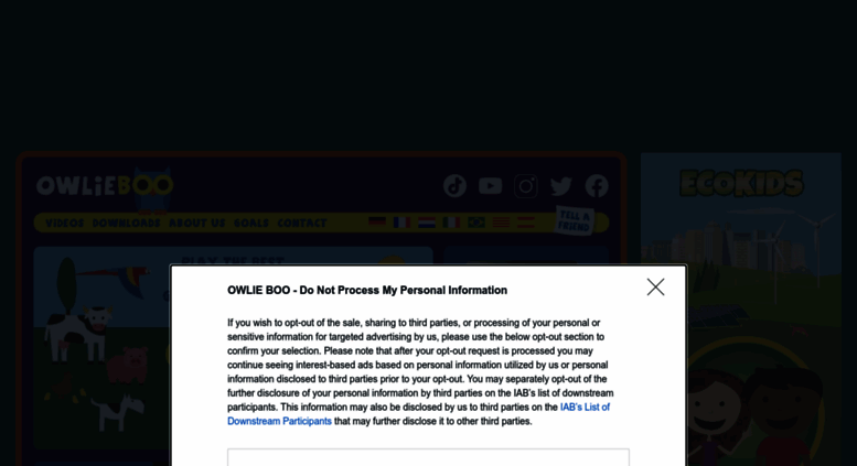 Access owlieboo.com. OWLIE BOO - Educational games for toddlers, babies ...