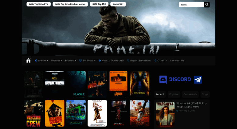 Access pahe.in. HQ Movies at Affordable Size