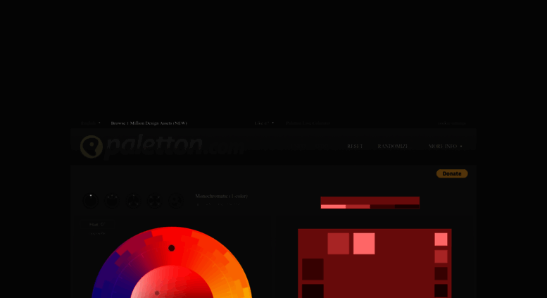 Access paletton.com. Paletton - The Color Scheme Designer