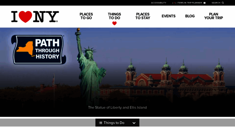 Access paththroughhistory.iloveny.com. Path Through History