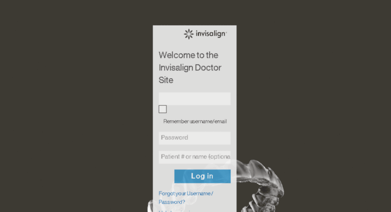 Access payments.invisalign.com. Invisalign Doctor Site Login