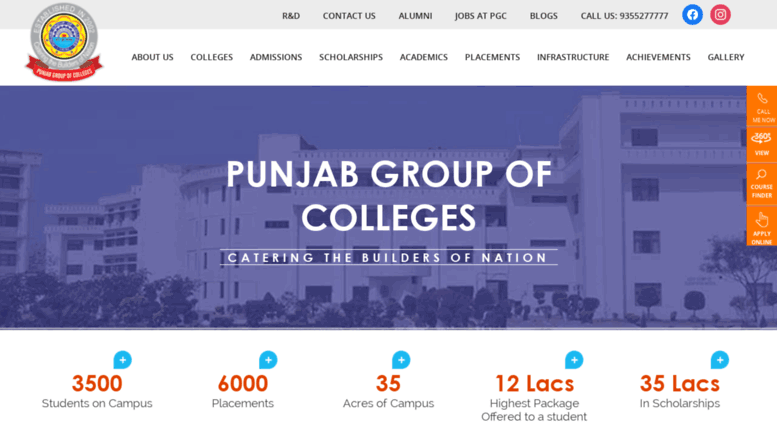 Access pgc.edu.in. PUNJAB GROUP OF COLLEGES