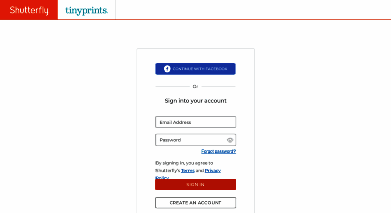 Access photos.shutterfly.com. Shutterfly