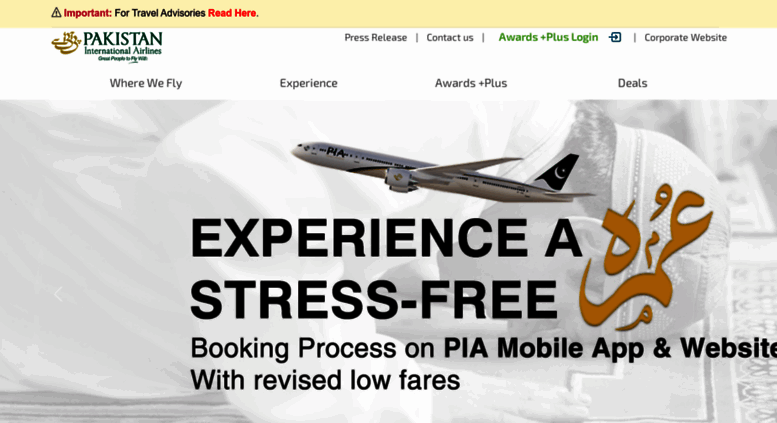 Access piac.com.pk. Pakistan International Airlines - Pakistan ...
