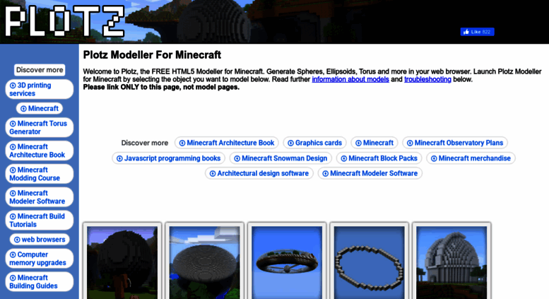 Access plotz.co.uk. Plotz Model Selection