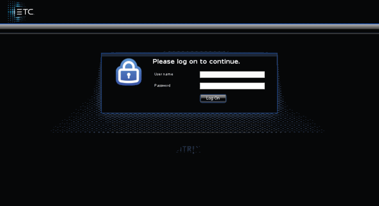 Access portal.etcconnect.com. ETC Log on