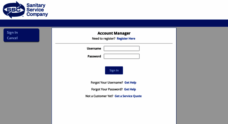 Access portal.ssc-inc.com. Portal - Sign In