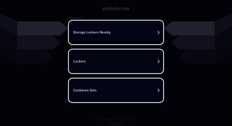 Access potlocker.me. PotLocker