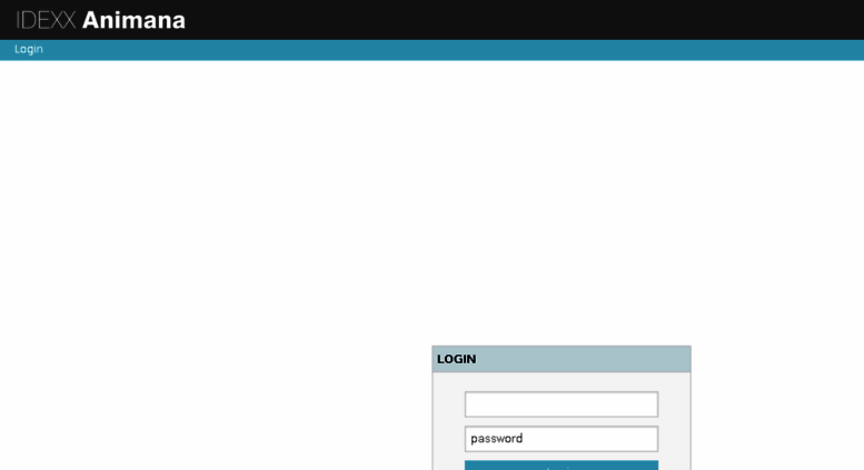 Access prelive.animana.com. login