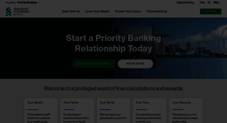 Access priority.standardchartered.ae. Priority Banking – Standard Chartered UAE