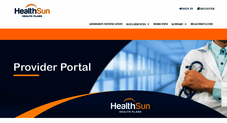 Access provider.healthsun.com. - HealthSun Health Plans