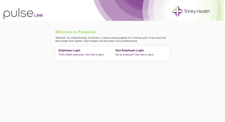 Access pulselink.trinity-health.org. Login |Trinity Health Pulse Link