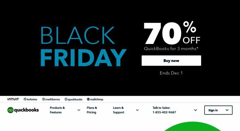 Access quickbooks.intuit.com. QuickBooks®: Official Site | Smart Tools ...