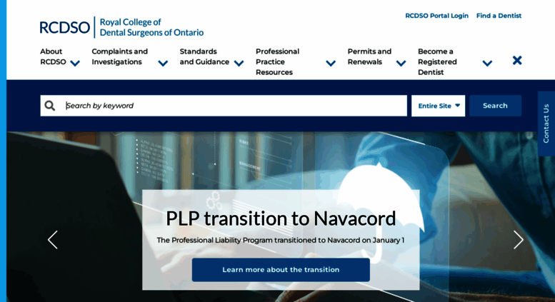 Access rcdso.org. Home