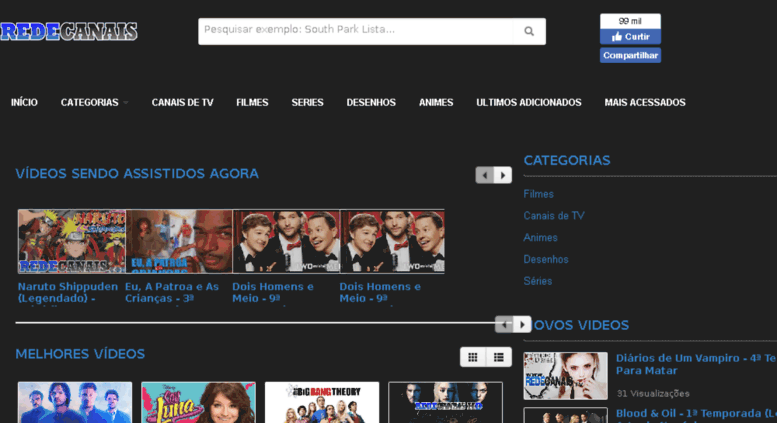 Access redecanais.tv. RedeCanais Endereço Desbloqueado: www.redecanais ...