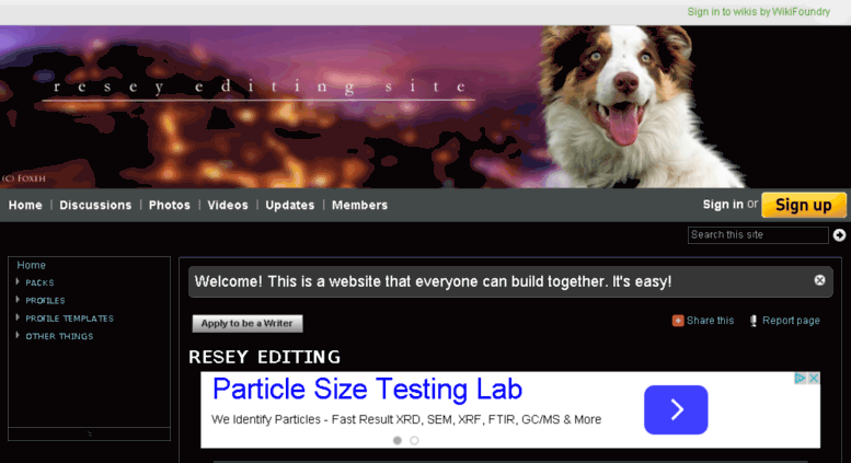 Access resey-editing-site.wikifoundry.com. ʀᴇsᴇʏ ᴇᴅɪᴛɪɴɢ - ʀᴇsᴇʏ ᴇᴅɪᴛɪɴɢ