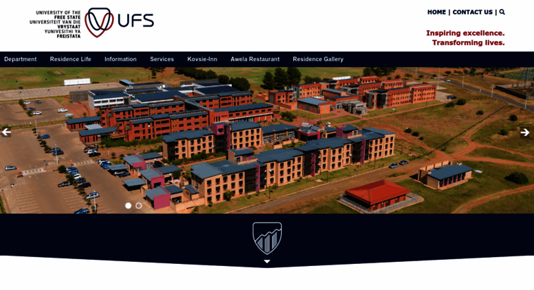 Access residences.ufs.ac.za. Housing and Residence Affairs Home