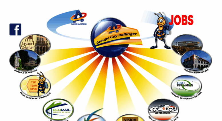 Access rollinger.lu. Groupe Guy Rollinger